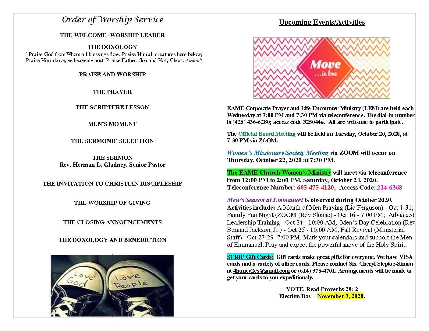 Live Stream – Emmanuel AME Church